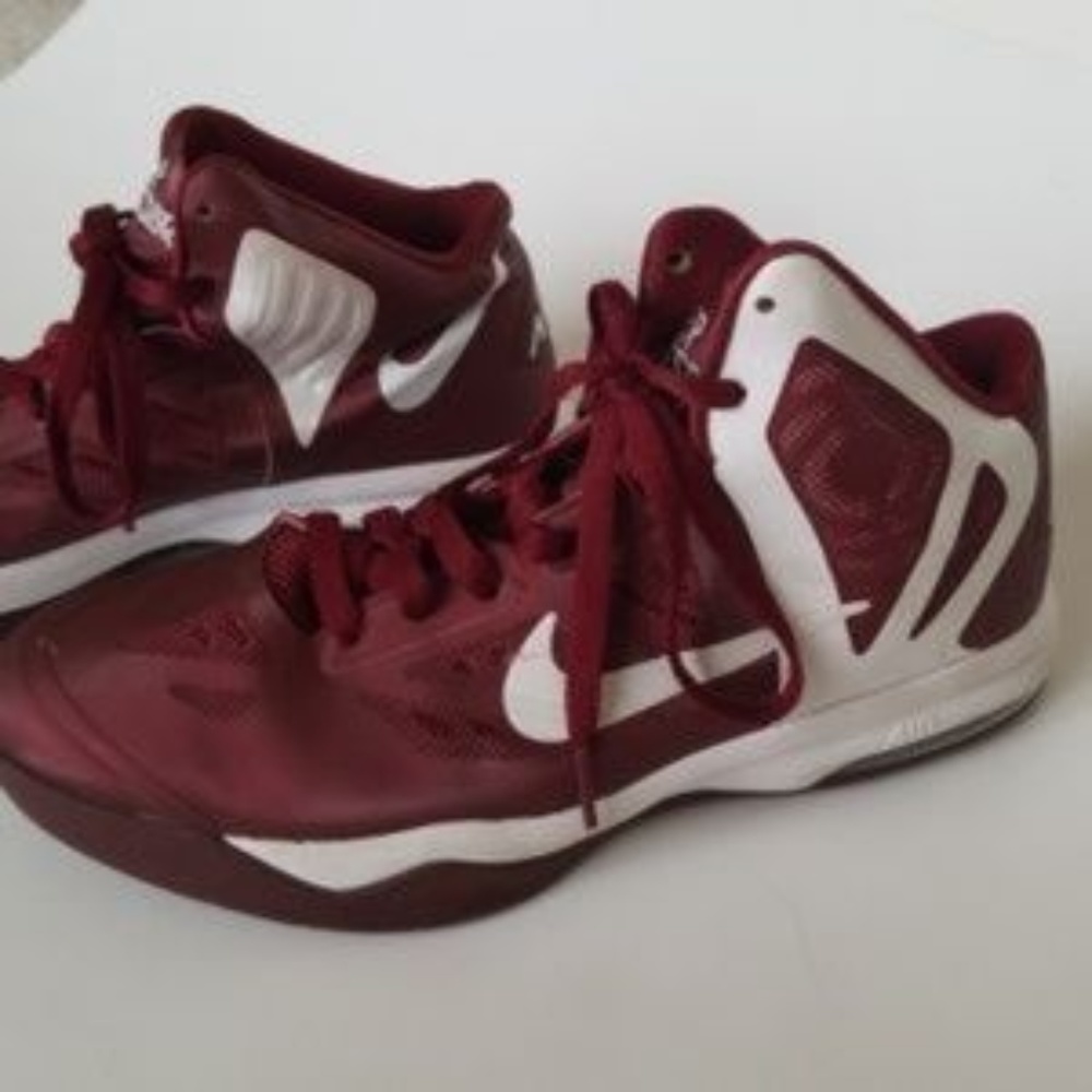 Nike Hyper Aggressor Red Basketball Shoes- A2 - Gem